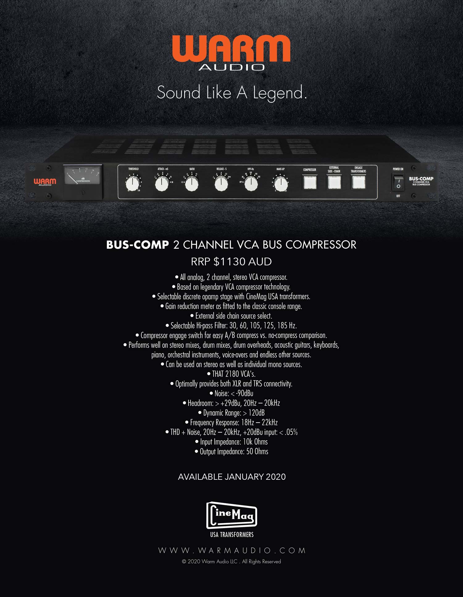 You asked for it and now you get it - The Warm Audio Bus Compressor ...