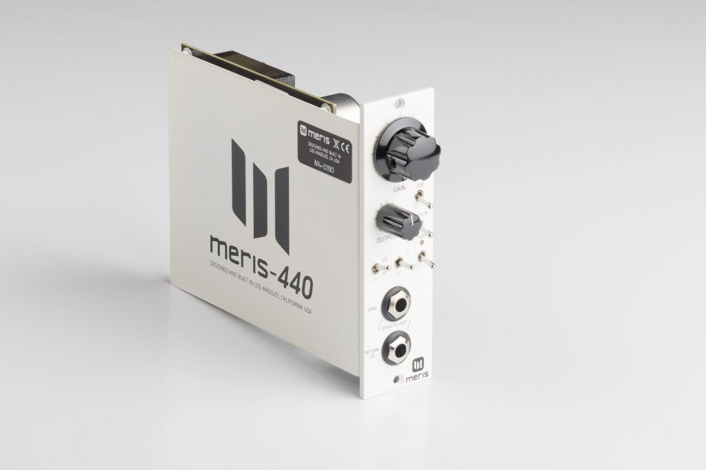 Meris 440 Microphone Preamp - Studio Connections